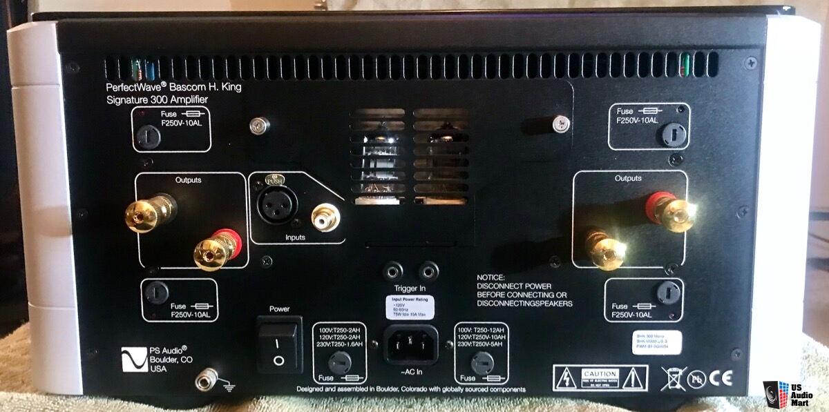 PS Audio Signature BHK M300 Mono-Blocks Photo #4023786 - US Audio Mart
