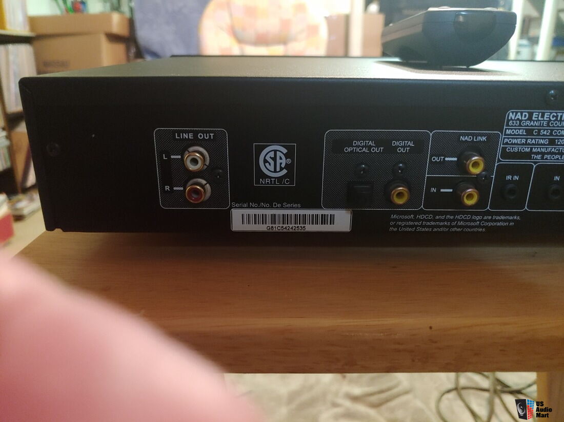 NAD C542 CD & HDCD Player With Remote Photo #4026432 - US Audio Mart