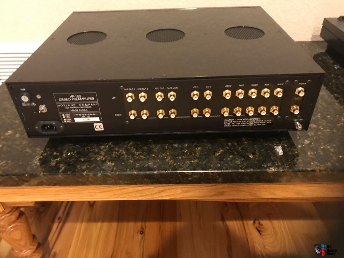 Hovland HP-100 Tube Preamp with Phono Photo #4027116 - US Audio Mart