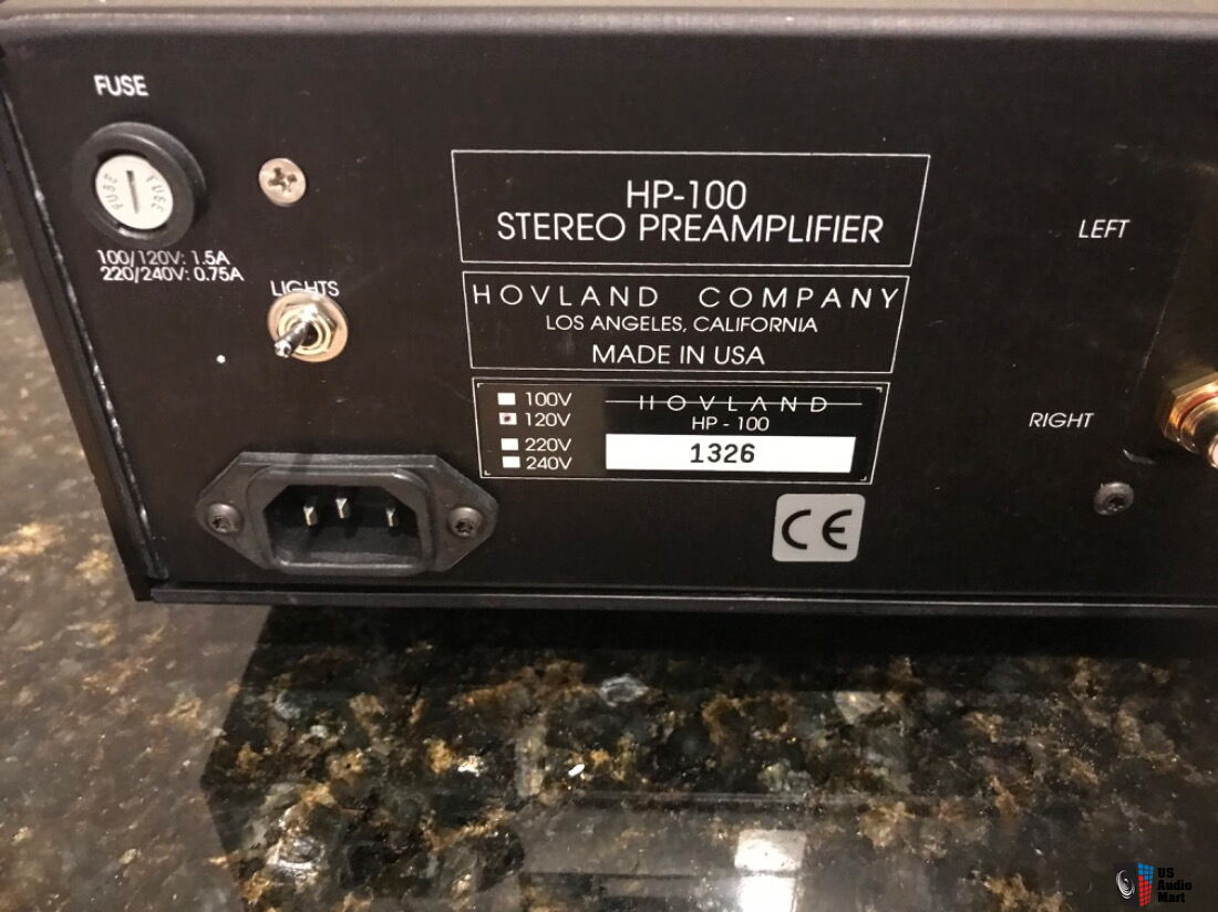 Hovland HP-100 Tube Preamp with Phono Photo #4027115 - UK Audio Mart