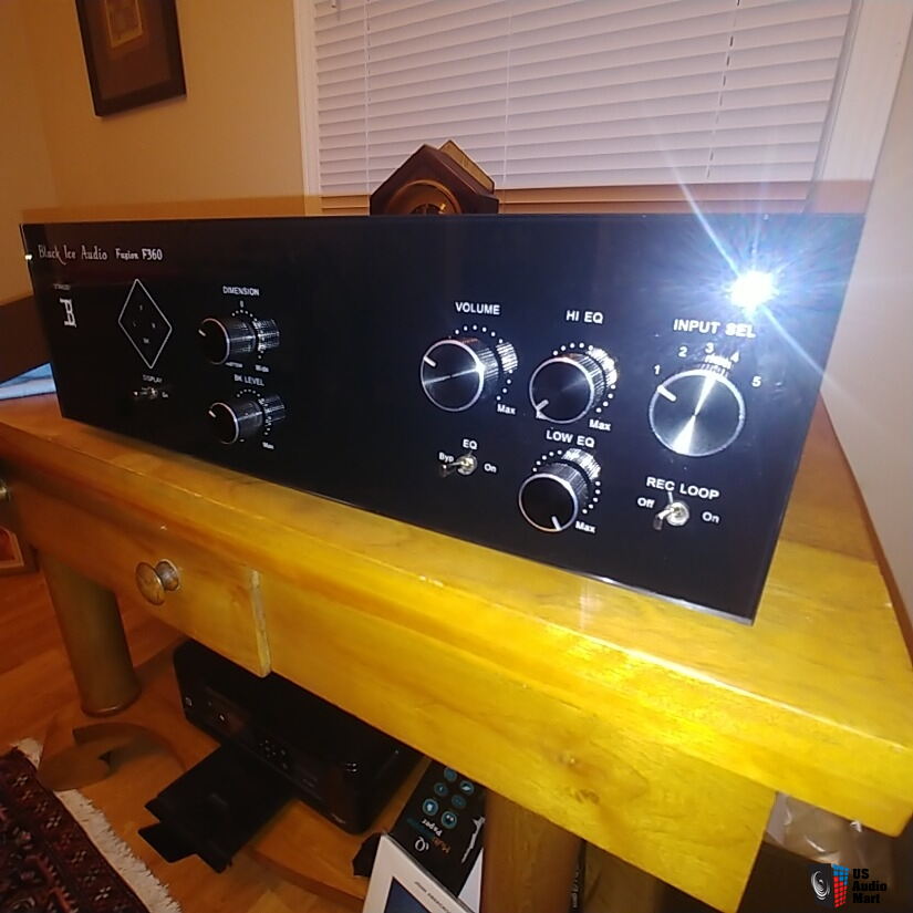 Black Ice F360 upgraded Russian metal base 62s2 and 40's 6j5g tubes ...