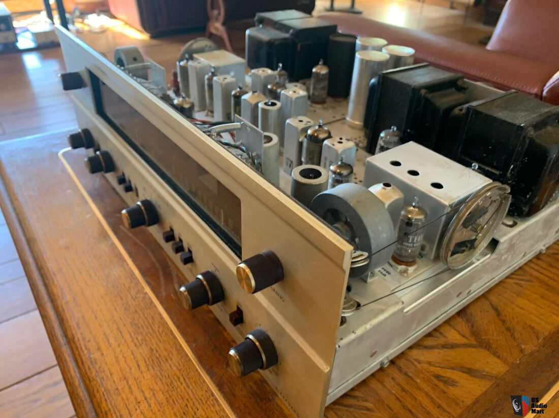 Fisher 800B Stereo Tube Receiver. Sweet! Optional wood cabinet ...