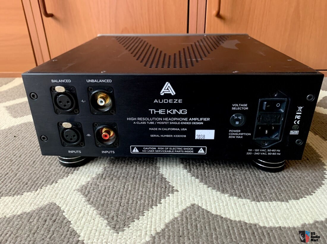 Audeze The King Amplifier and LCD 4 Planar Headphones Bundle with ...