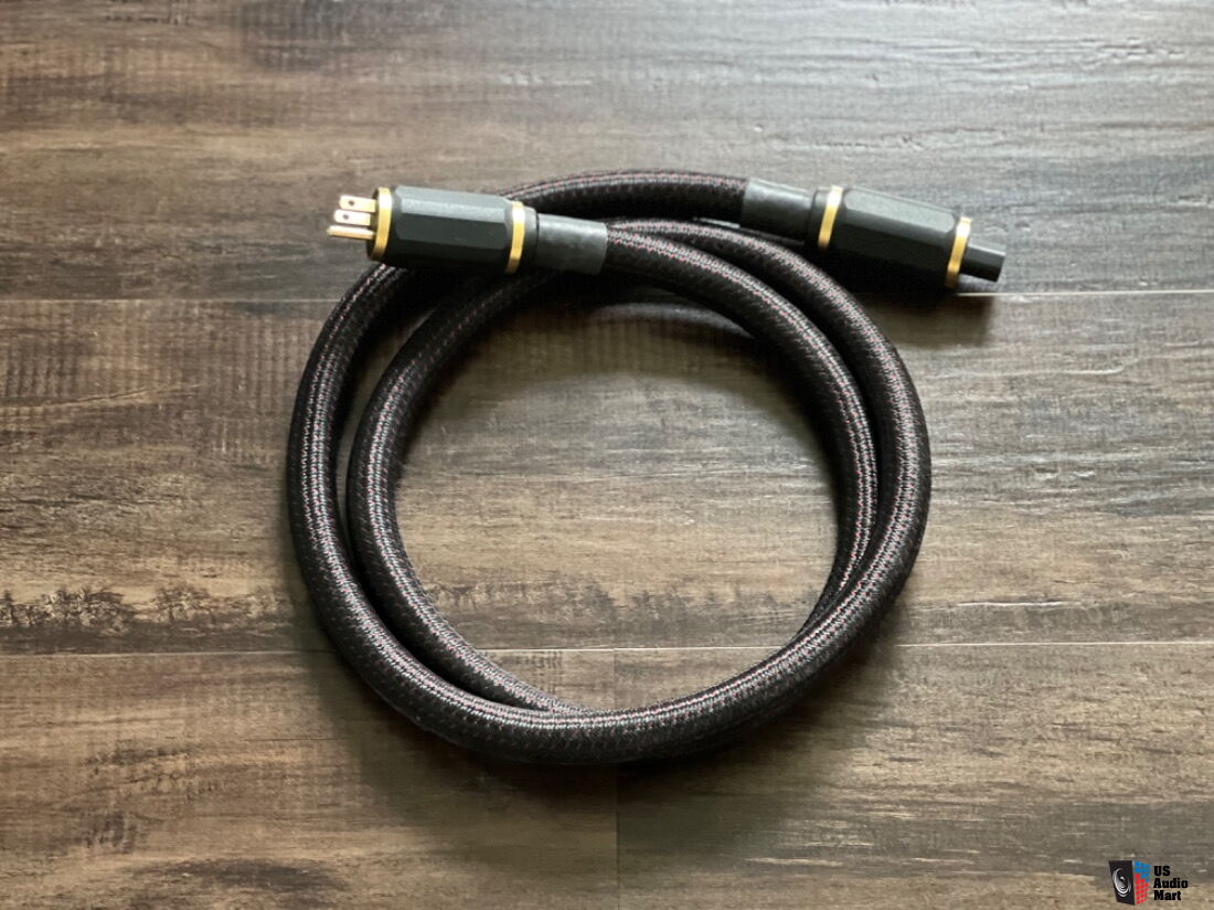 Clarus Crimson High-Current Power Cable. 6ft For Sale - Canuck Audio Mart