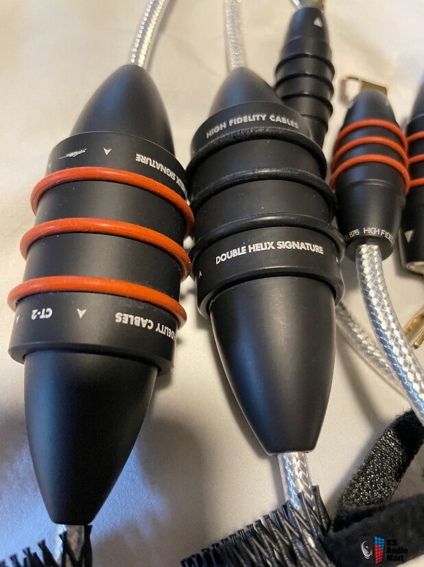 High Fidelity Cables CT-2 Double Helix Signature Speaker Cables 2M ...