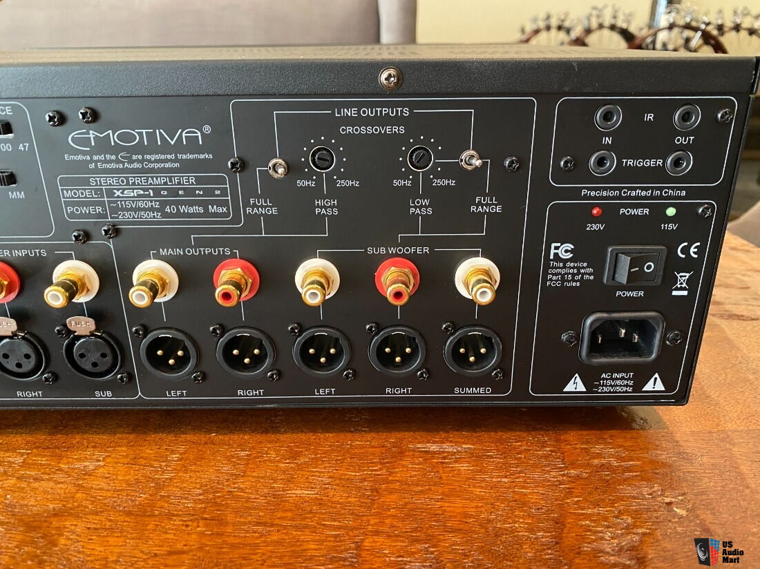 Emotiva XSP-1 Gen 2. No Paypal fee to buyer. Shipping to CONUS included ...