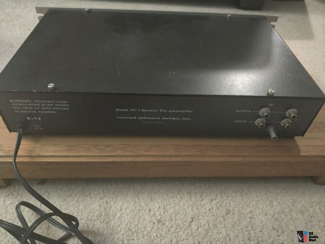 Conrad Johnson HV-1 Nuvistor Tube Moving Coil Pre-Amp Photo #4040153 ...