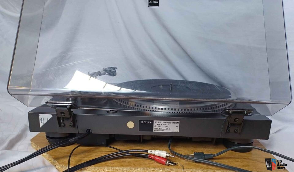 Sony PS-7X Turntable Direct Drive CF Tonearm Sounds Great Expert ...