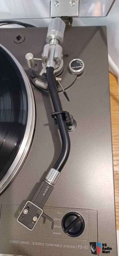 Sony PS-7X Turntable Direct Drive CF Tonearm Sounds Great Expert ...