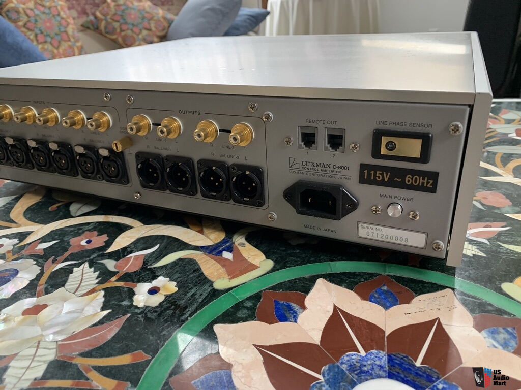 Luxman C800f pre-amp Excellent condition with all packing Photo ...