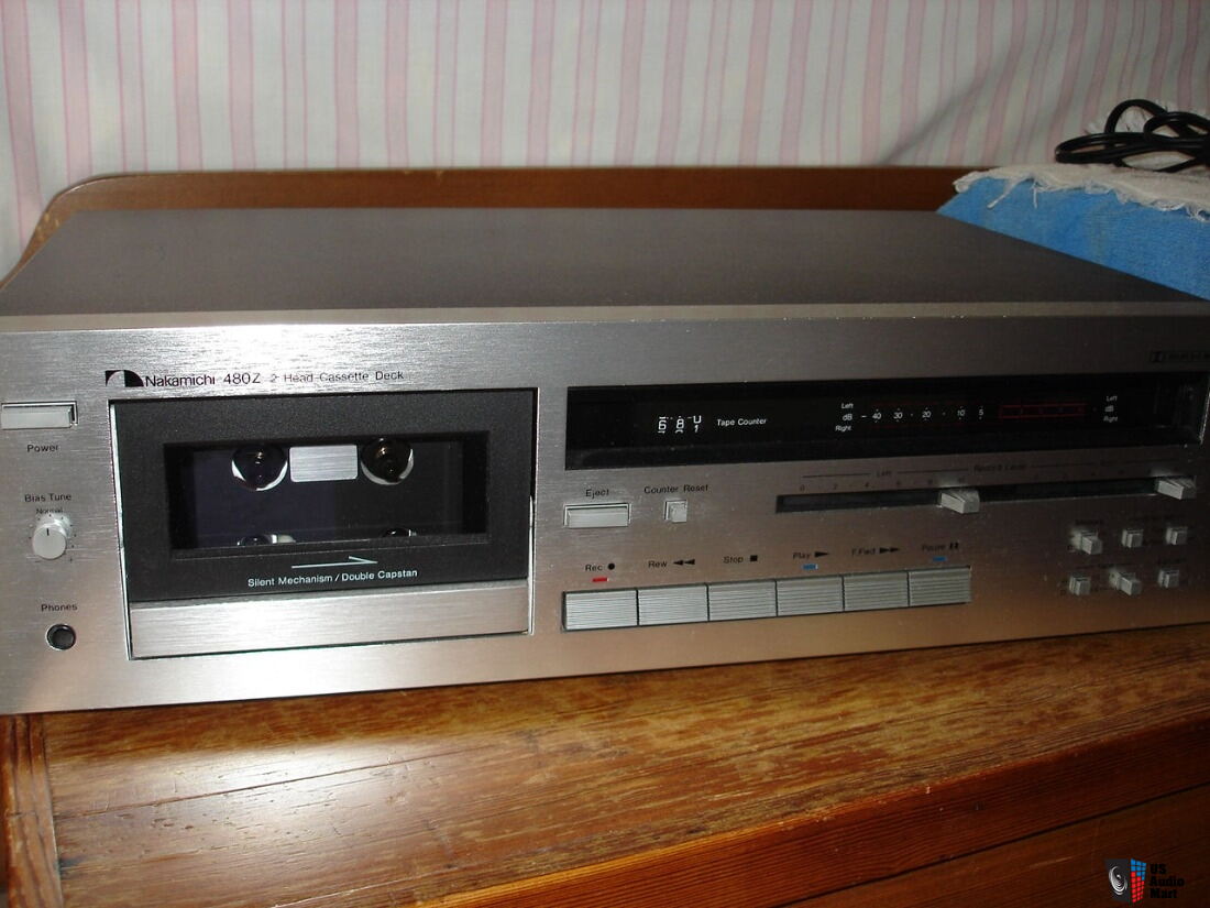 Nakamichi 480Z silver faced cassette deck, serviced, recapped For Sale ...