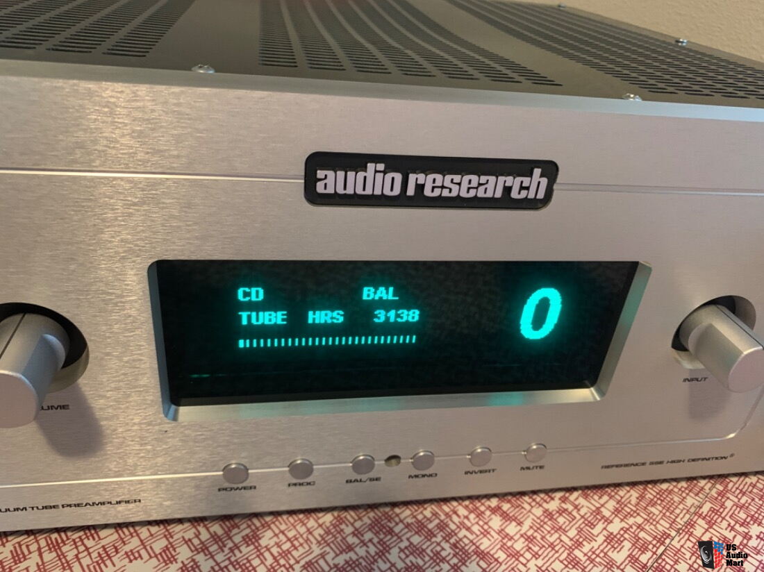 Audio Research Reference 5SE preamplifier, silver, free shipping Photo ...