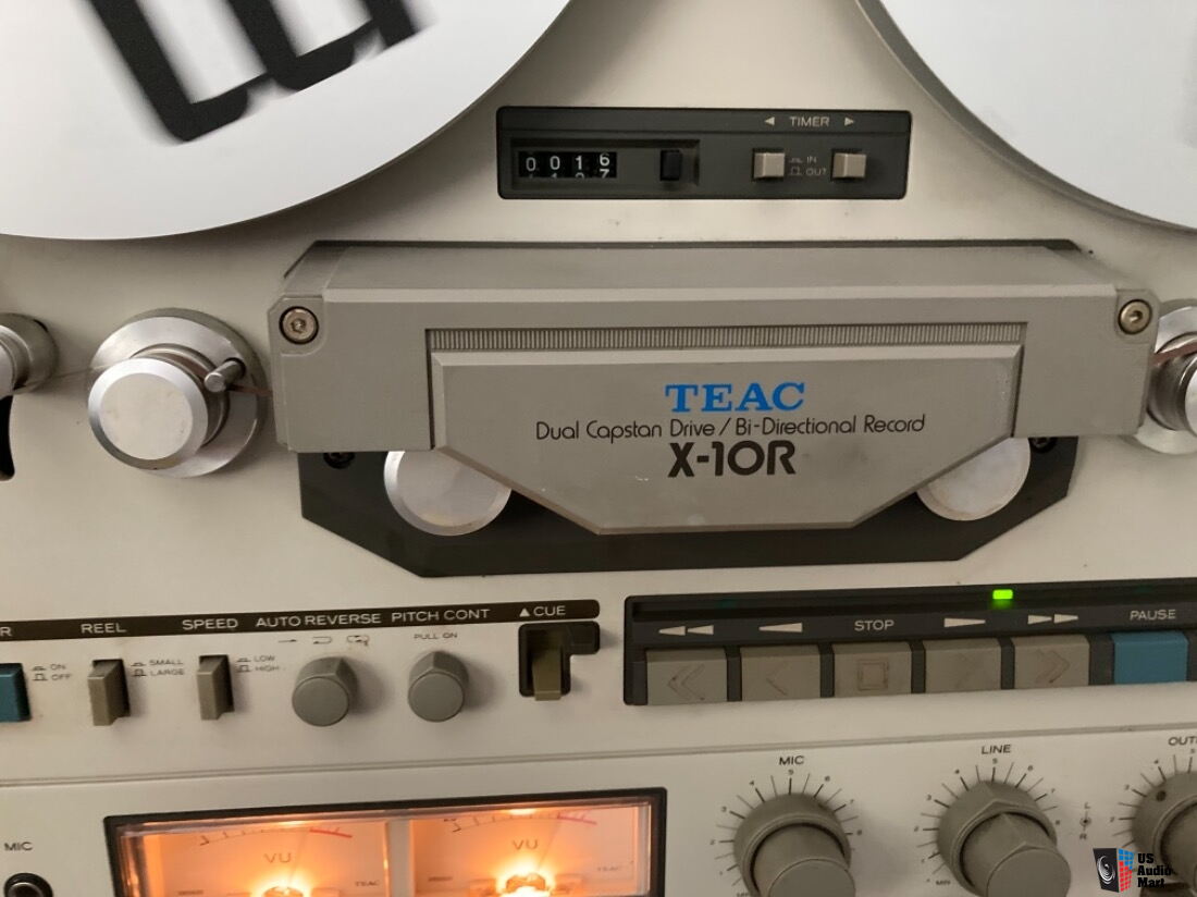 PLEASE READ!! TEAC X-10R 10.5 Auto Reverse Reel to Reel Tape Deck ...