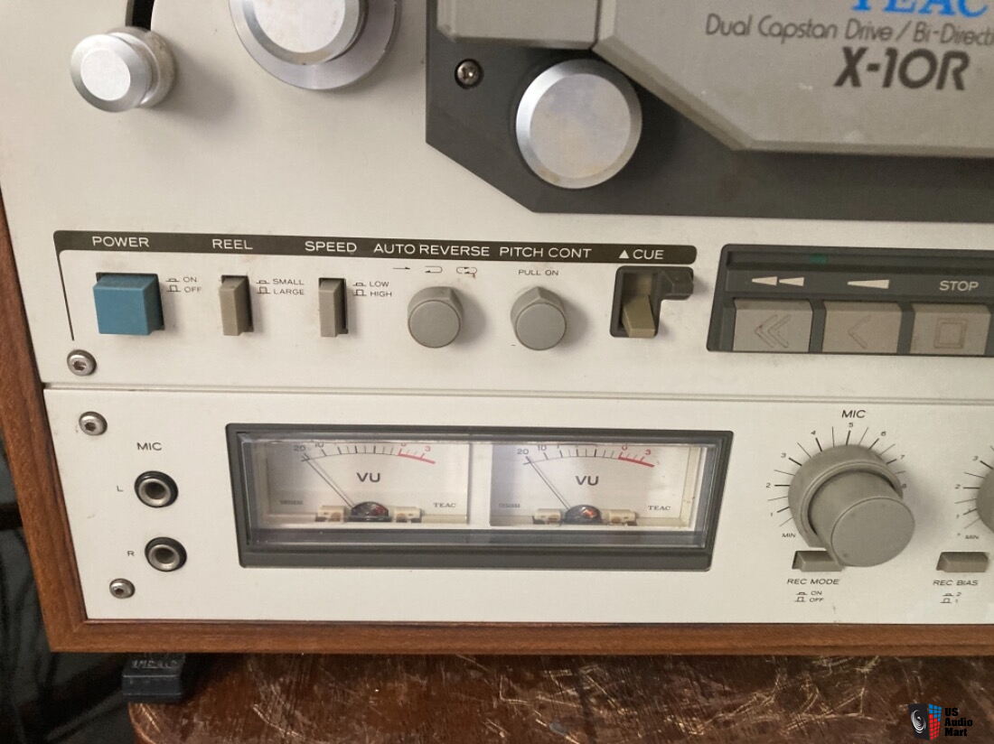 PLEASE READ!! TEAC X-10R 10.5 Auto Reverse Reel to Reel Tape Deck ...