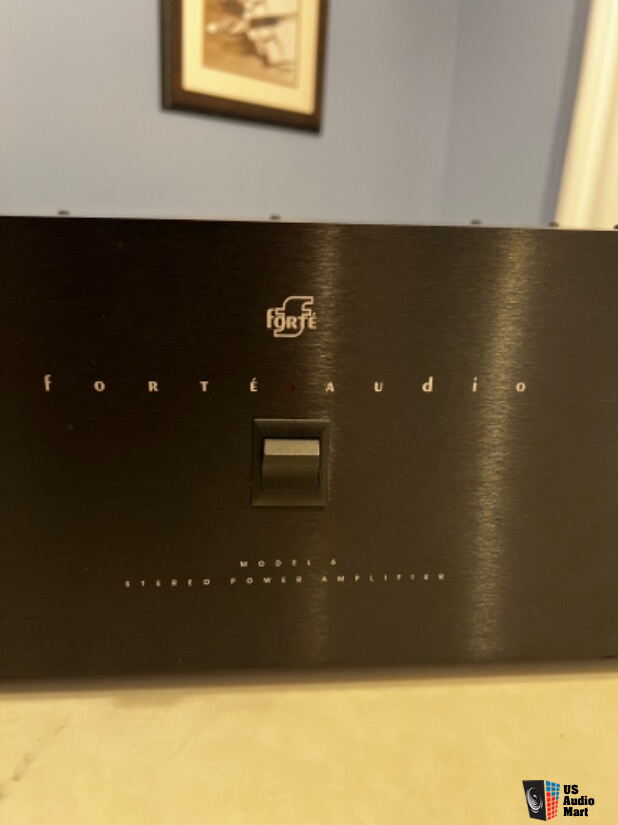 Fortè Audio Model 6 Power Amplifier Photo #4052288 - Canuck Audio Mart