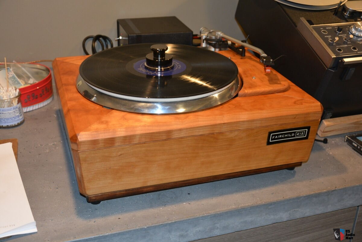 Fully Restored Fairchild 412 Turntable with Audio Technica AT1010 ...