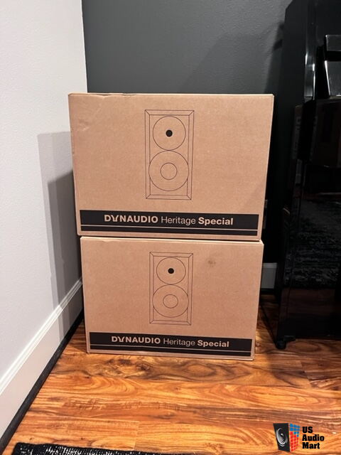 Dynaudio Heritage Specials Speakers & Stand 20's - Like New 10/10 ...