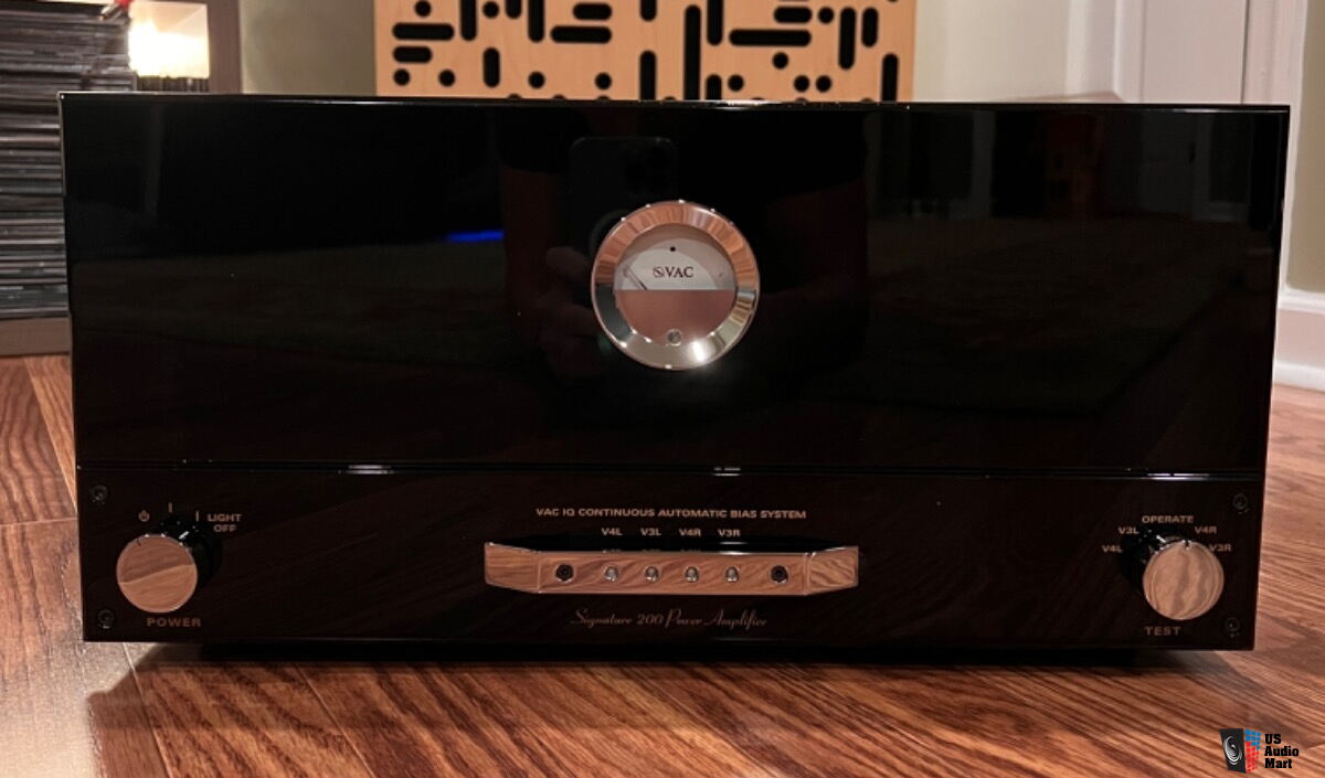 VAC Signature 200 iQ Power Amplifier Photo #4053518 - US Audio Mart
