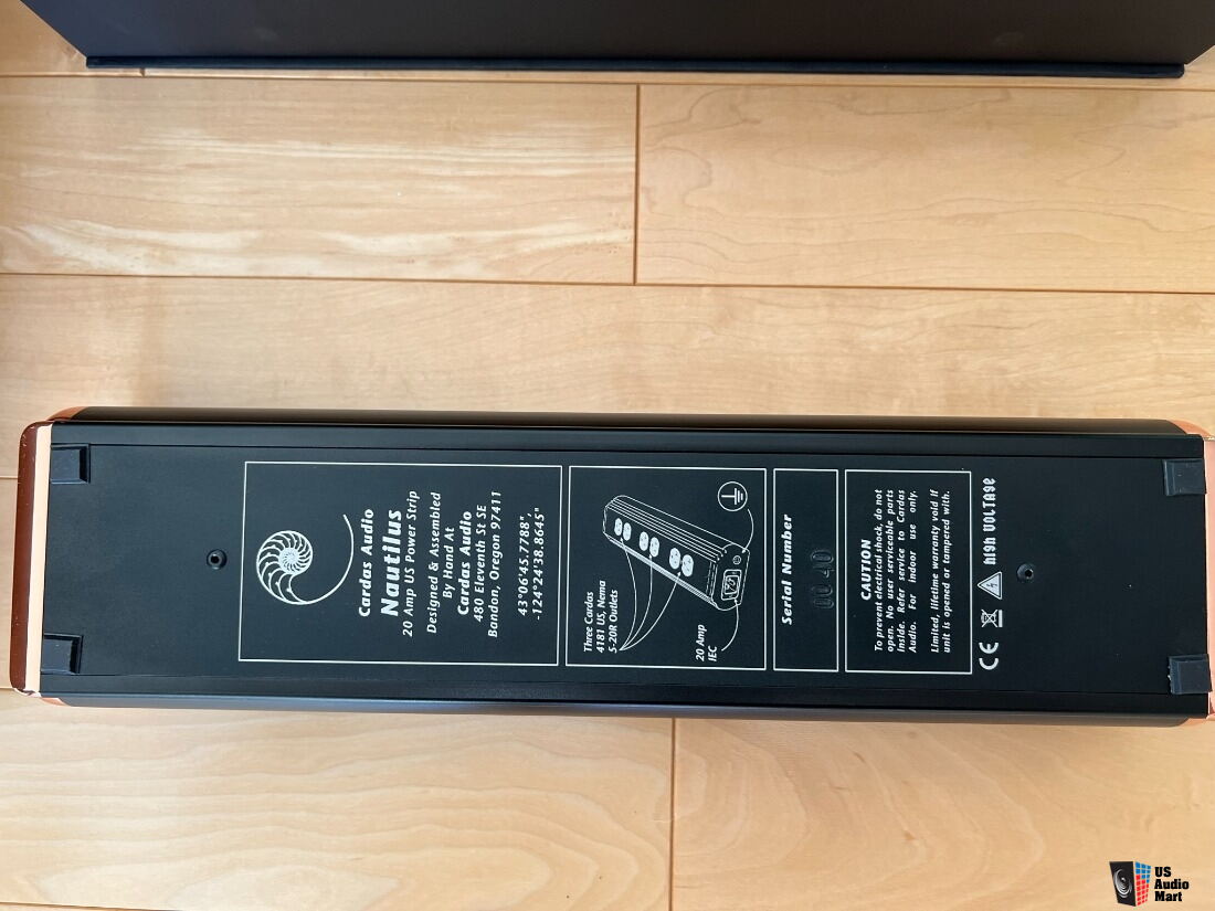 Cardas Audio Nautilus Power Strip (20A) Photo #4053886 - US Audio Mart