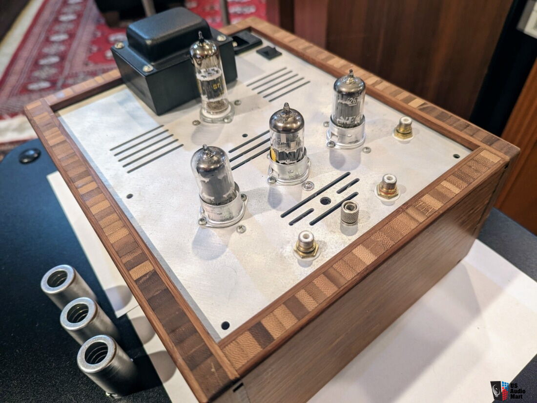 Bottlehead Eros Phono Pre Amp w/ Custom Wood and Top Plate Photo ...