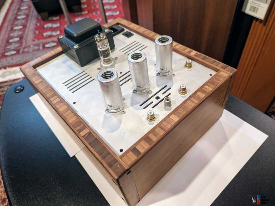 Bottlehead Eros Phono Pre Amp w/ Custom Wood and Top Plate Photo ...