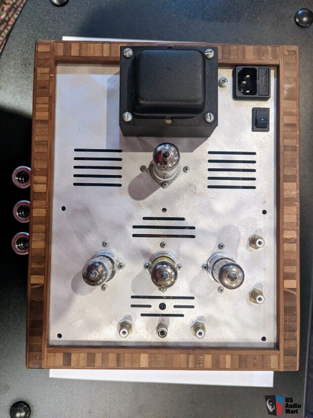 Bottlehead Eros Phono Pre Amp w/ Custom Wood and Top Plate Photo ...