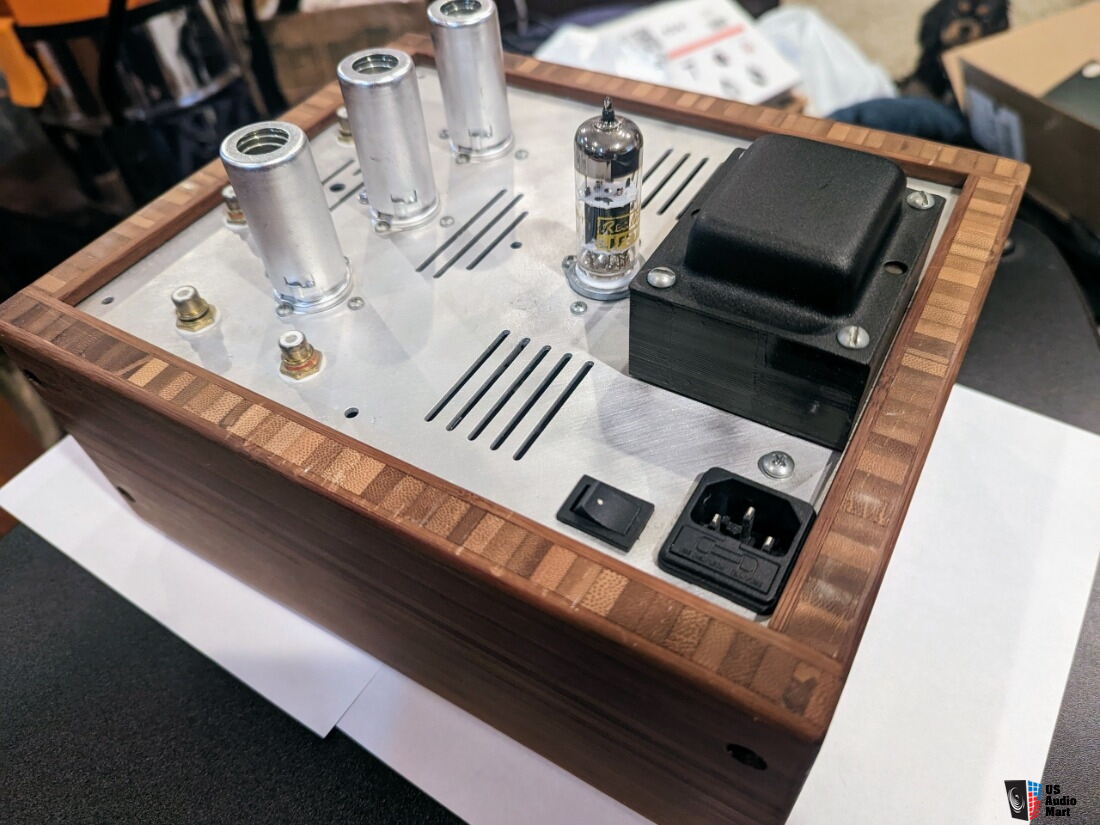 Bottlehead Eros Phono Pre Amp w/ Custom Wood and Top Plate Photo ...