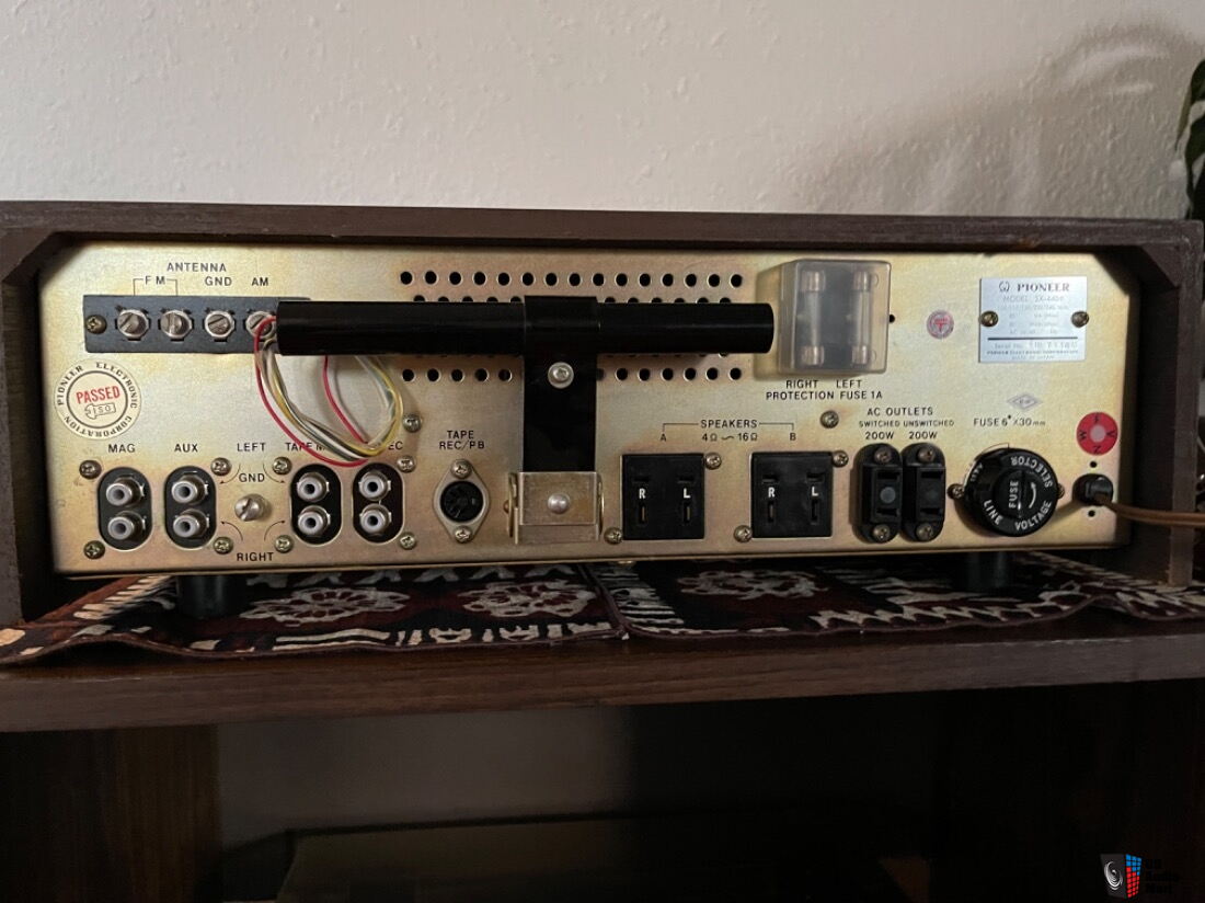 Pioneer SX-440(F)~(1969)~ Sounds & Looks Excellent!~w/ Speaker Plugs ...