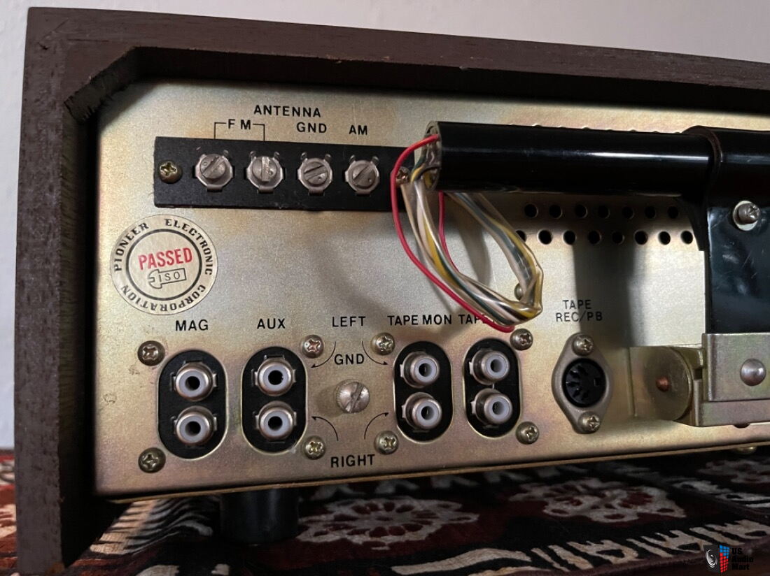 Pioneer SX-440(F)~(1969)~ Sounds & Looks Excellent!~w/ Speaker Plugs ...