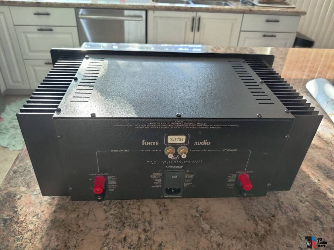 Forte Audio Model 1A Pure CLASS A Amplifier Pass Labs Threshold Photo ...