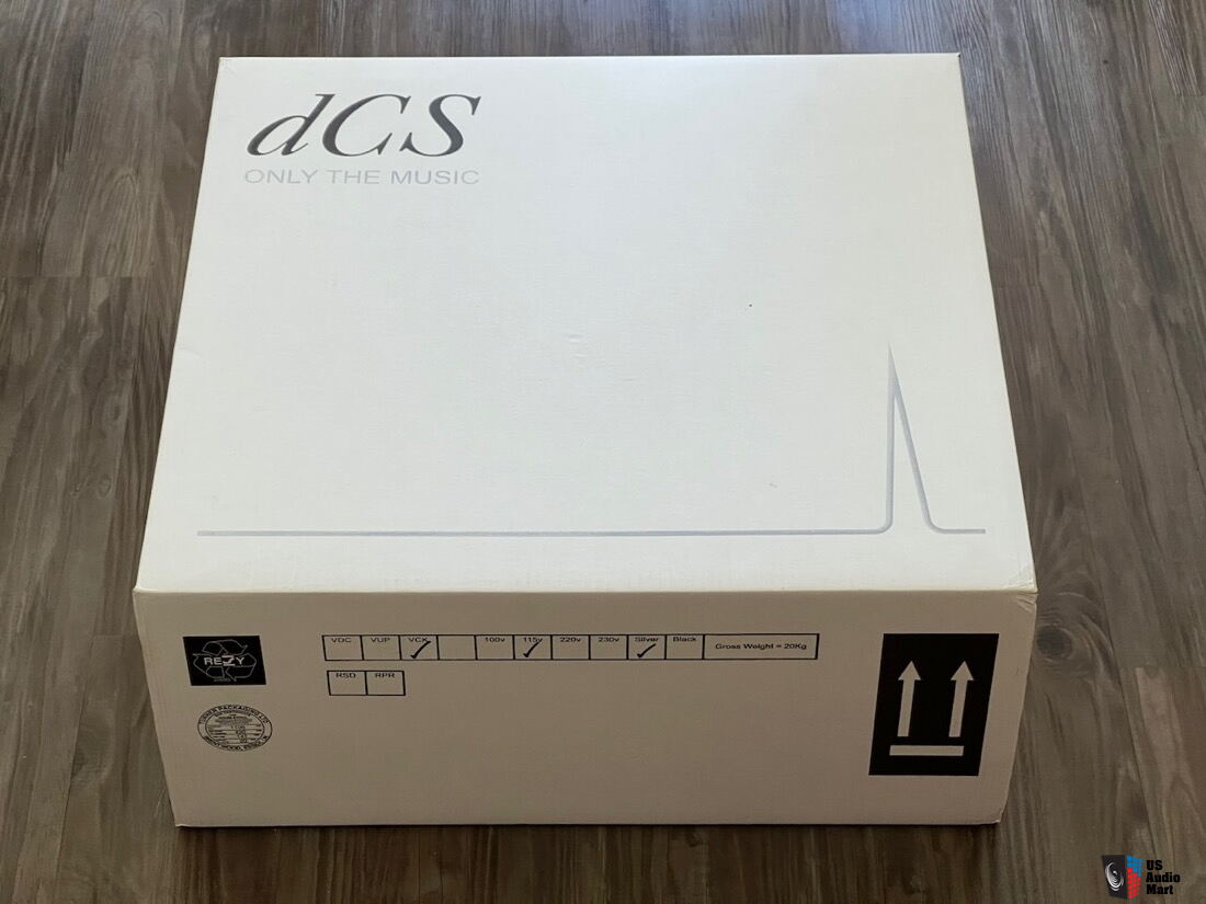 dCS Vivaldi Clock in silver Photo #4060625 - Aussie Audio Mart