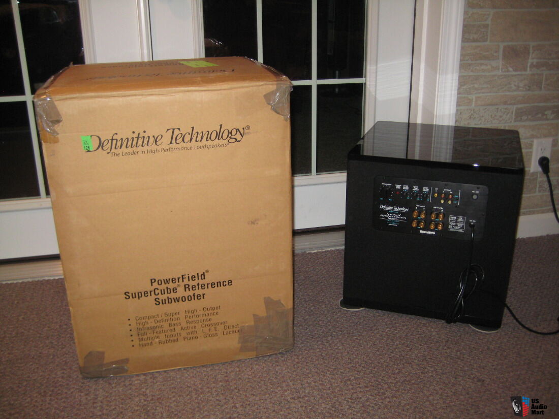 Definitive Technology Super Cube Reference Subwoofer with Original Box ...