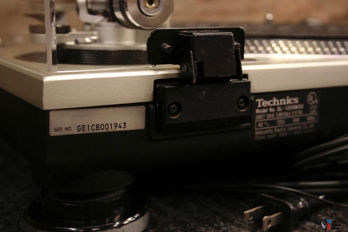 2001 Technics SL-1200 M3D HiFi Turntable w/ New Cartridge and Stylus ...