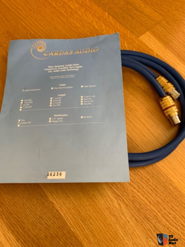 Cardas Audio Clear Interconnects XLR 1 Meter Photo #4063602 - US Audio Mart