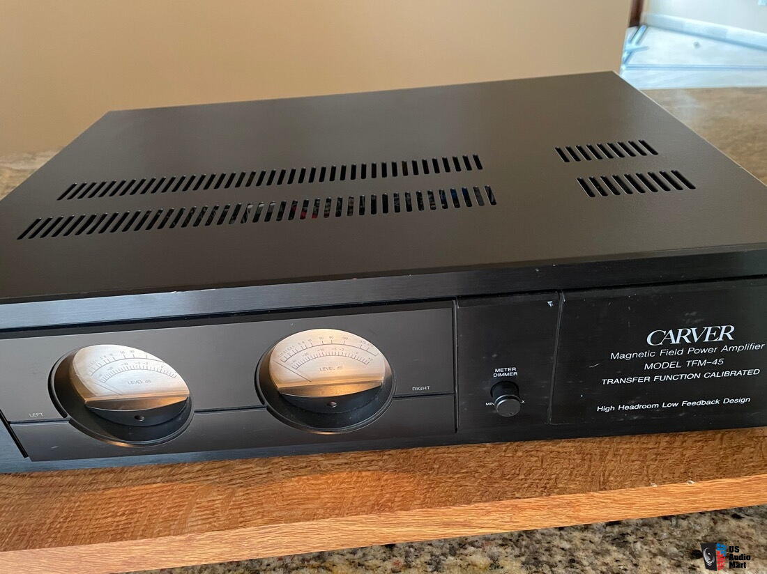 Carver TFM-45 Stereo Amplifier - 375 Watts / Channel Photo #4065296 ...