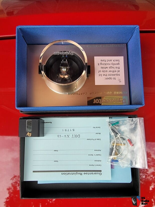Dynavector DRT XV-1s moving coil phono cartridge NEW IN BOX Photo ...