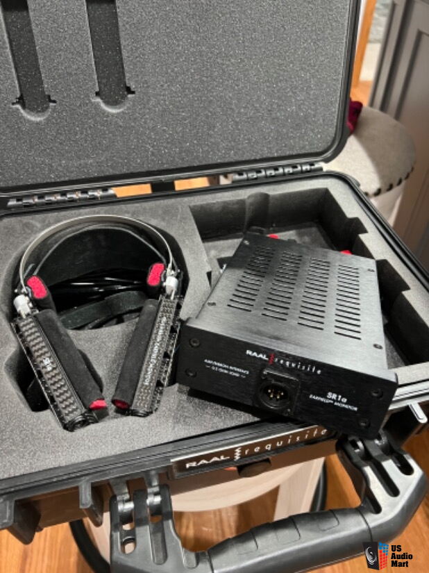 Raal Requisite SR1a headphones with Schiit amplifier Photo #4068820 ...