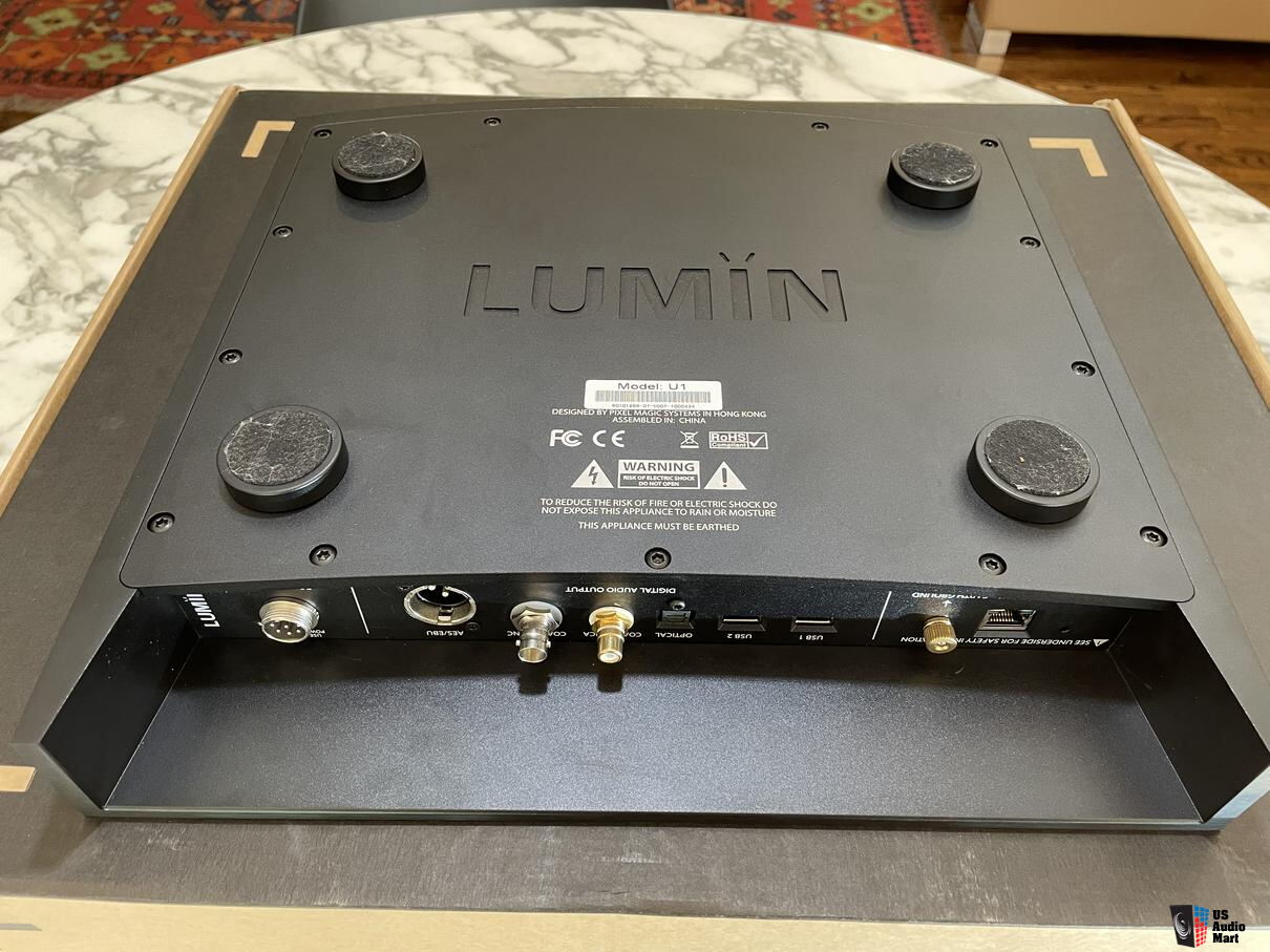 Lumin U1 Transport / Streamer - Black Photo #4068909 - US Audio Mart