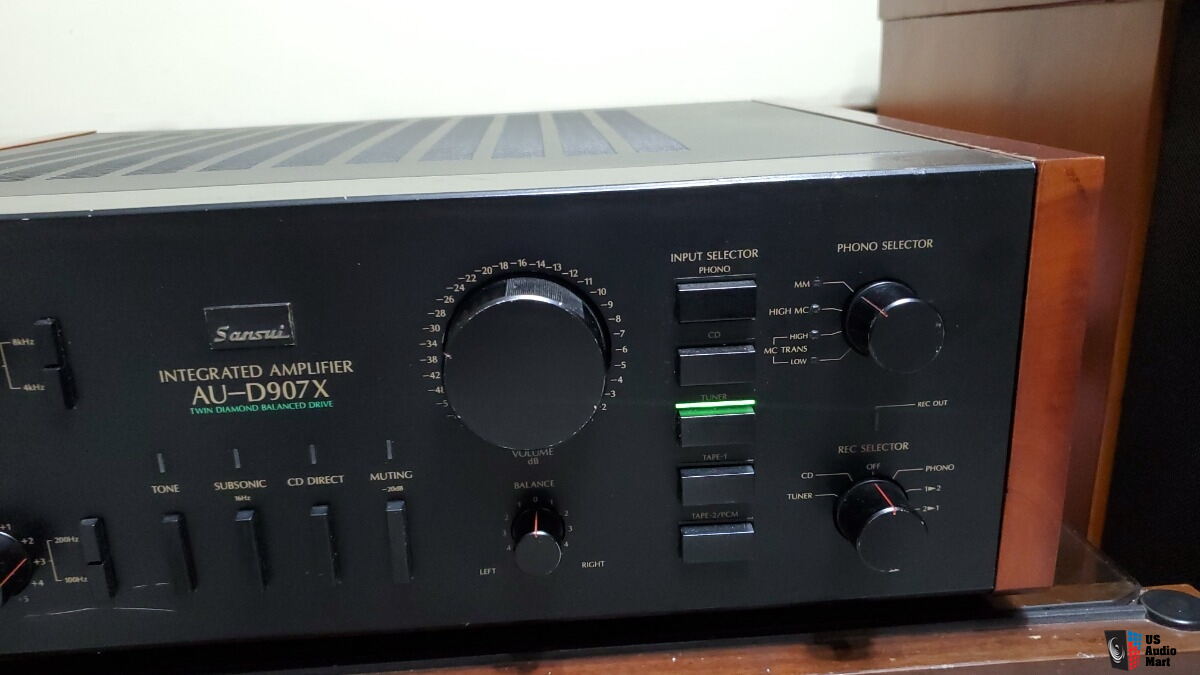 Sansui AU-D907X Amplifier Operational Very Rare Photo #4069134 - US ...