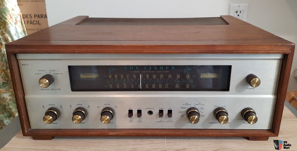 1963 Fisher 800C Restored and Upgraded Photo #4070583 - US Audio Mart