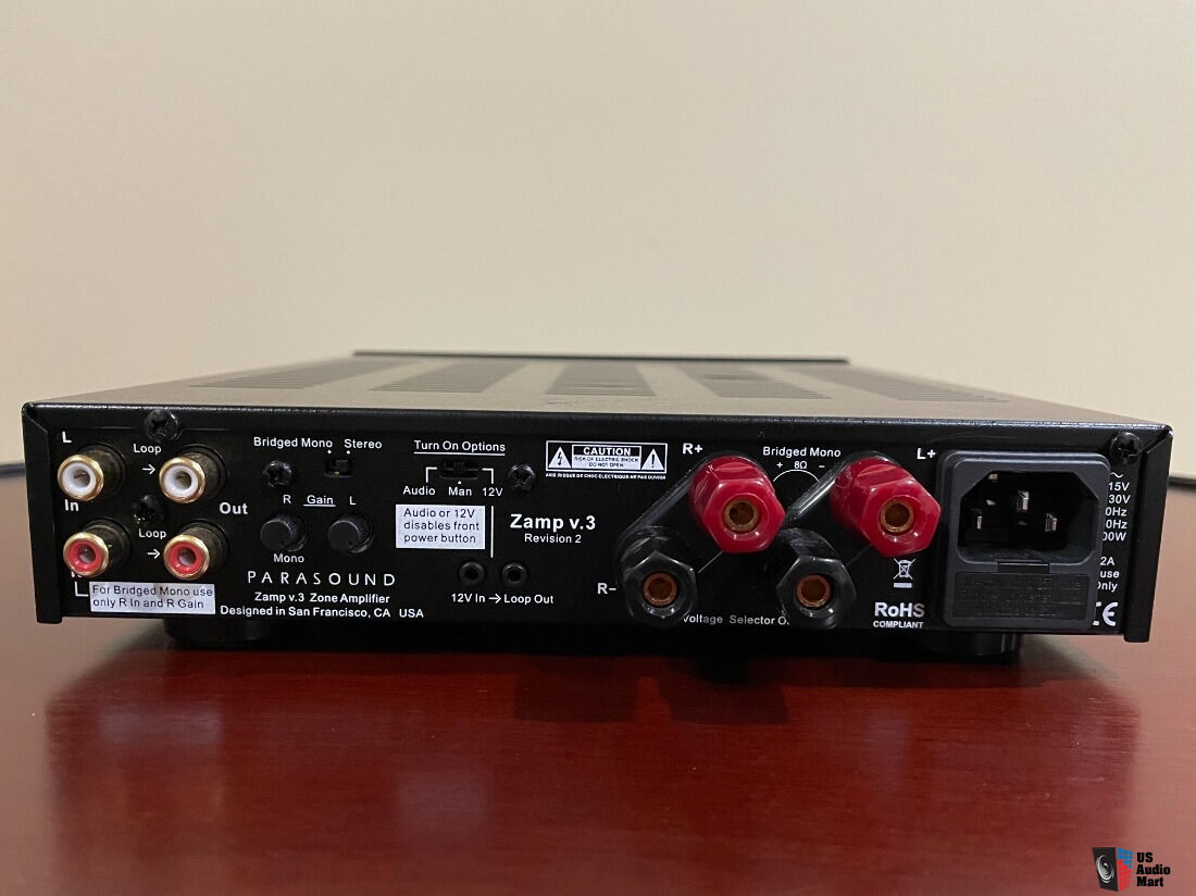 Parasound Zamp V.3 - 2 Channel Amplifier Photo #4072649 - US Audio Mart