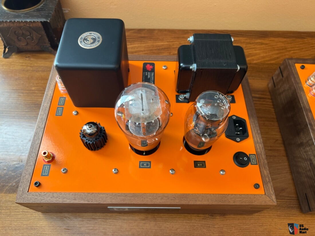 Triode Labs 45m SET mono 45 amplifier PAIR Photo #4072779 - UK Audio Mart