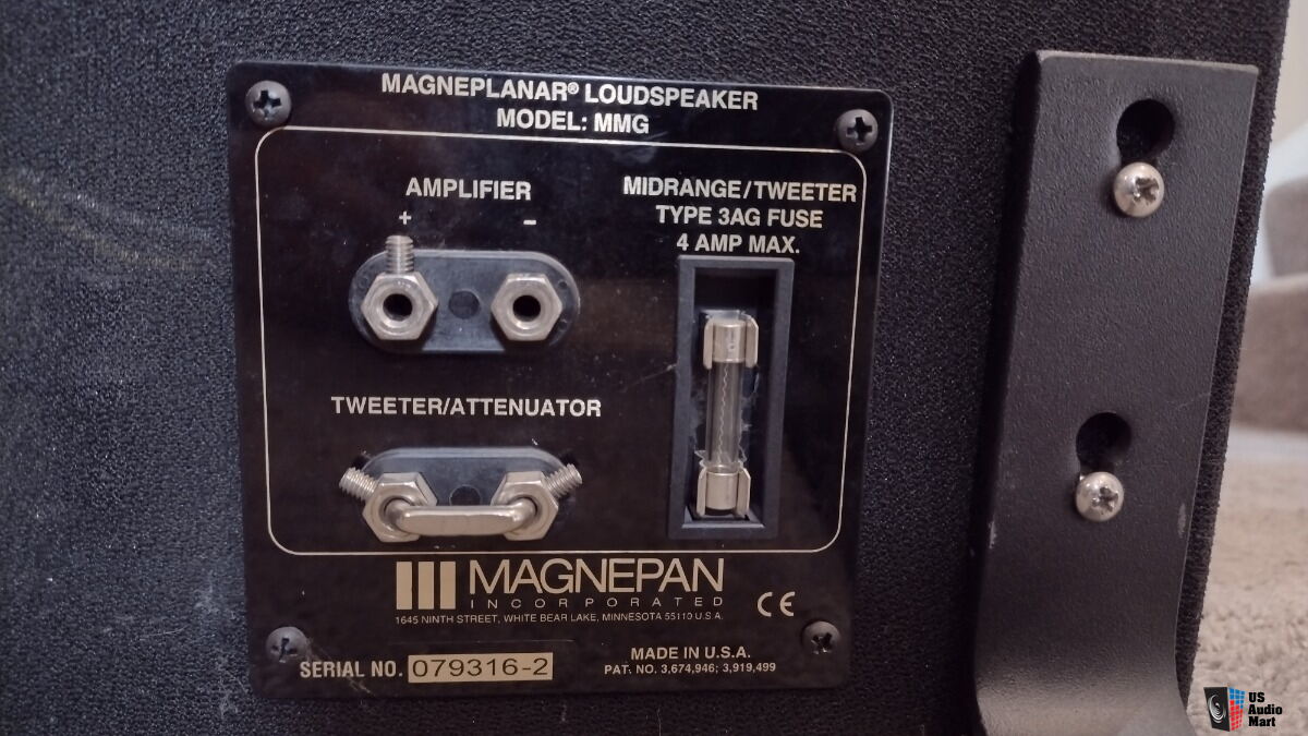 Magnepan MMG black Photo #4072785 - US Audio Mart