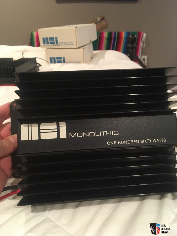 Monolithic car amplifier Photo #4073095 - US Audio Mart