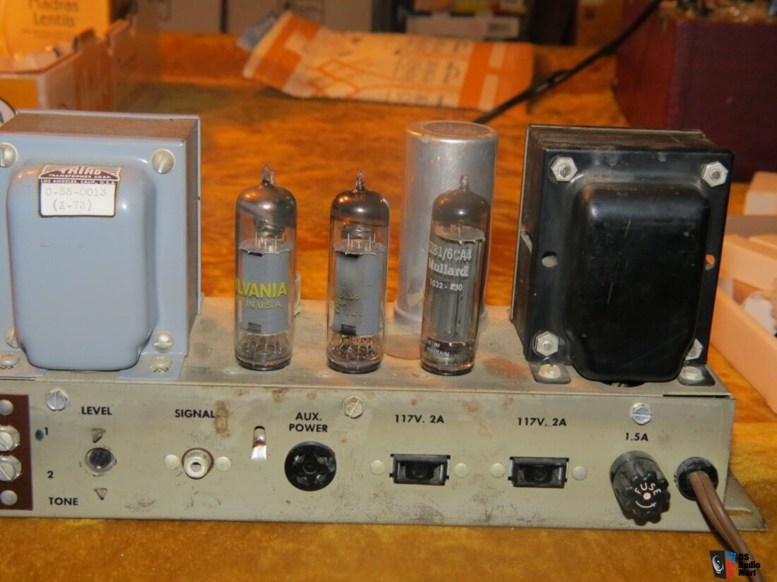 Ampex 6973 monos with Mullards , Telefunken and Triad trans Photo ...