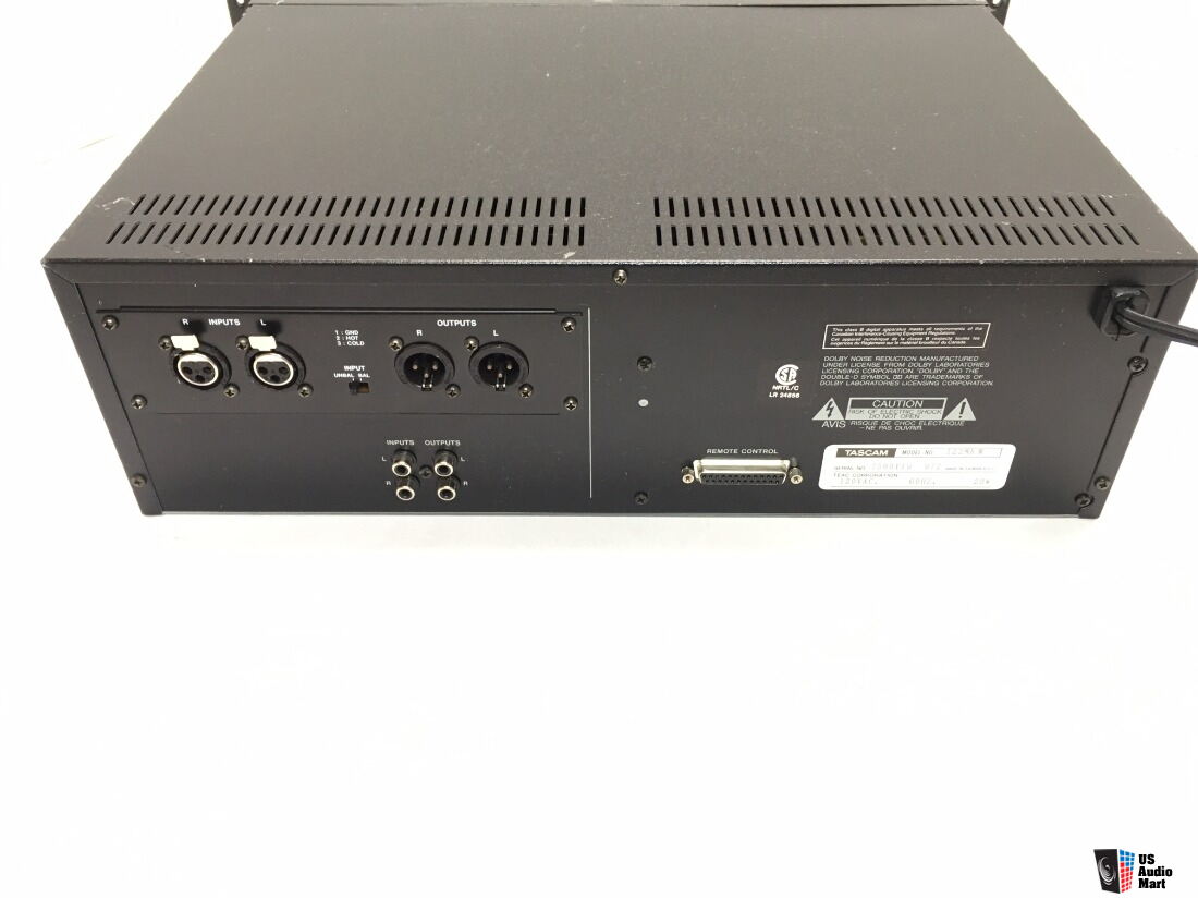 Tascam 122 MKIII 3 Head Professional Cassette Deck Tape Player Photo ...