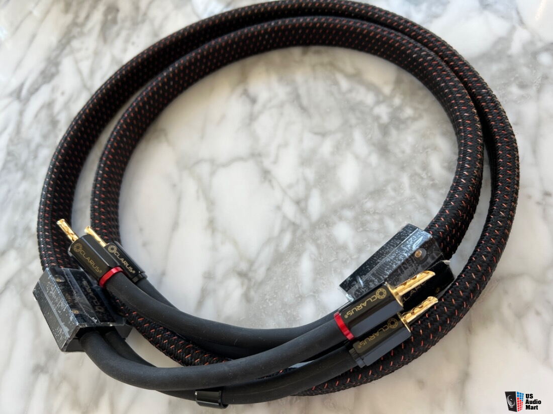 Clarus Crimson Speaker Cables. Version 2. 6ft length Photo #4074836 ...