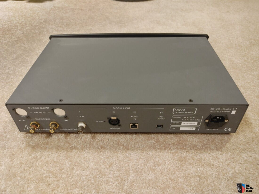 Aqua Acoustic - La Voce S3 Discrete DAC Photo #4076302 - US Audio Mart