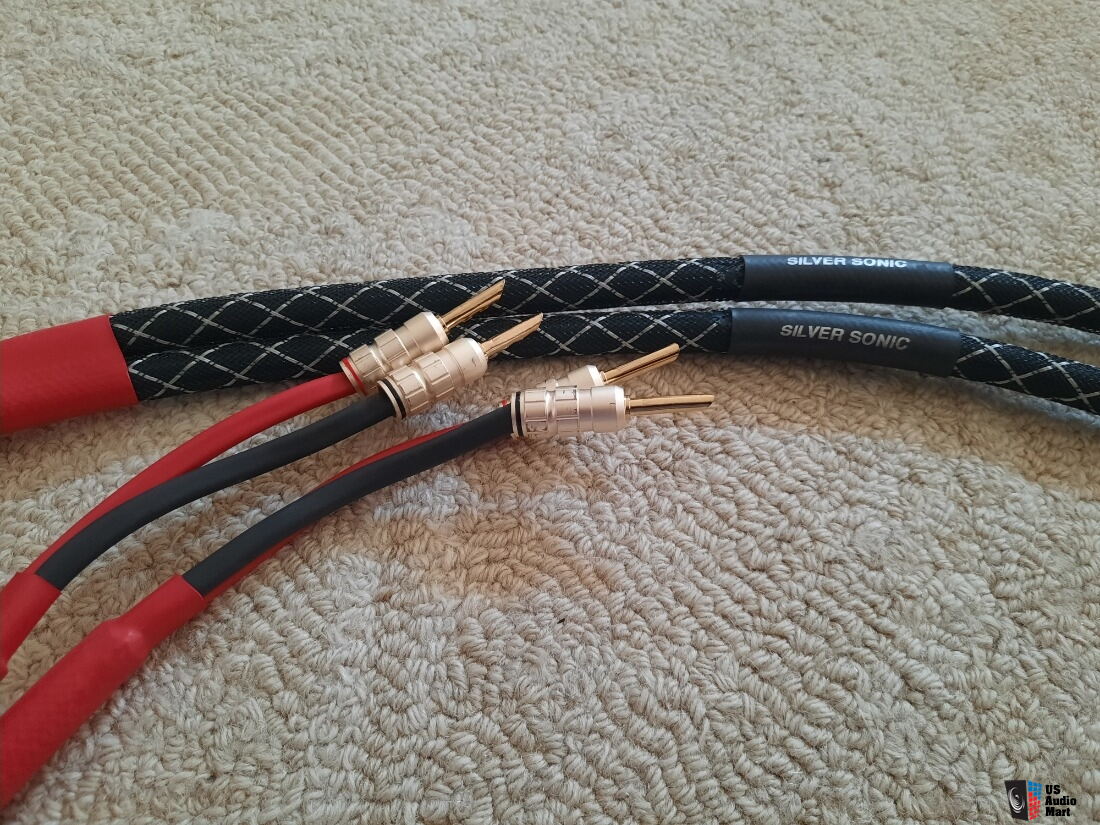 DH Labs Q-10 Signature true bi-wired shotgun speaker cables 5' pair ...