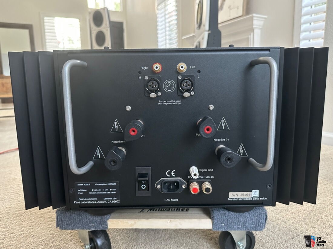 Pass Labs X350.8 Stereo Amplifier Photo #4077729 - US Audio Mart